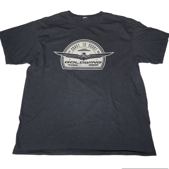 Shirts | Honda Goldwing Graphic T Shirt Mens Large | Poshmark